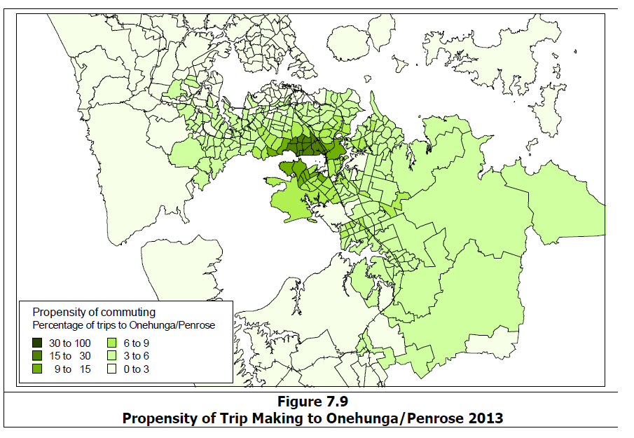 Auckland’s Commuting Journeys – A Series. #Major non City Centre ...